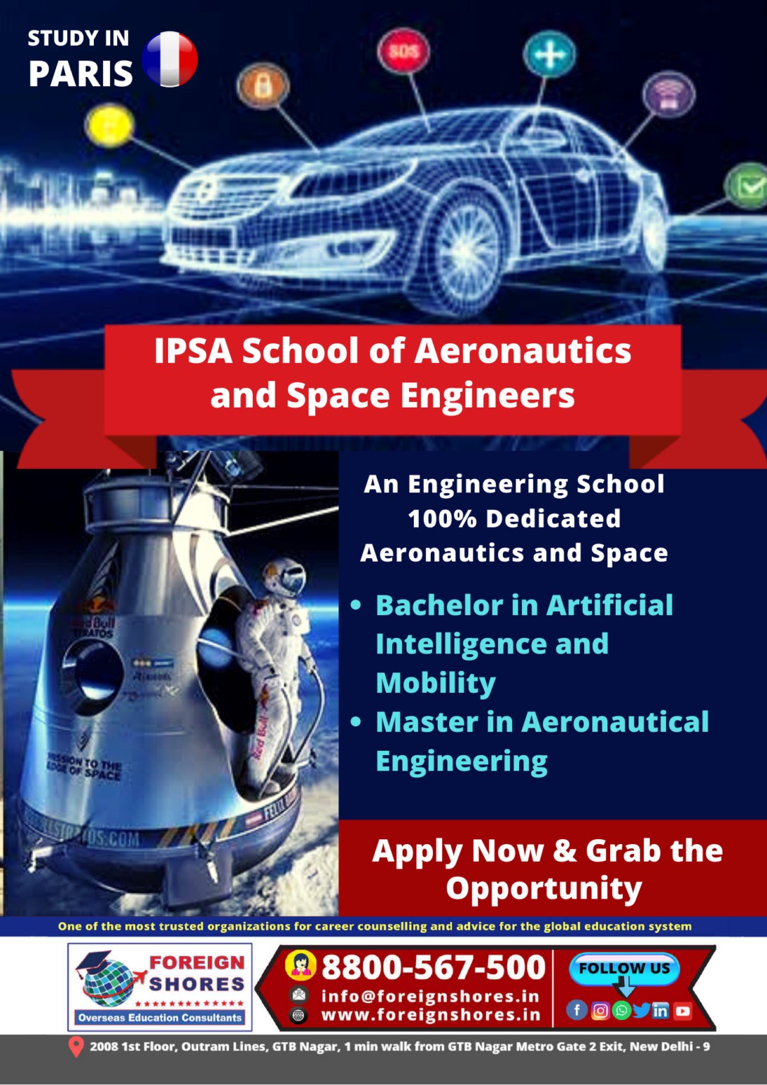 Aeronautical and Space System Engineering in France - IPSA